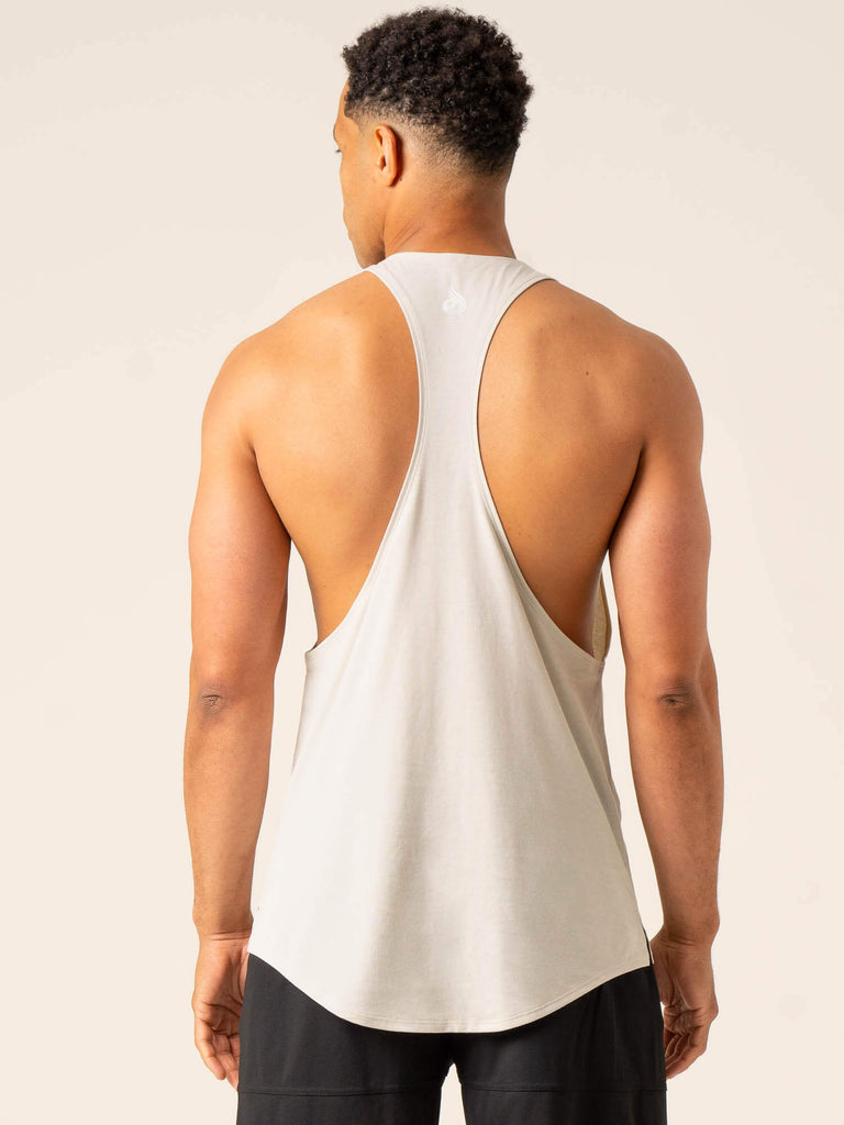 Advance Stringer T-Back - Stone - Ryderwear