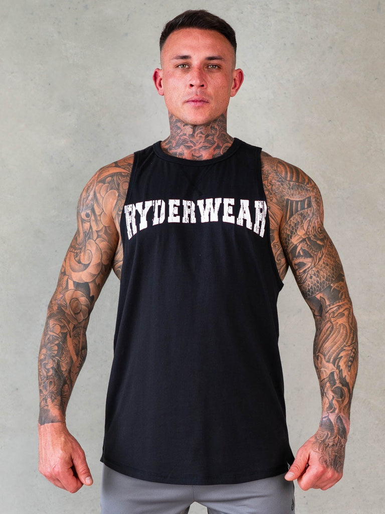 Octane Tank - Faded Black - Ryderwear
