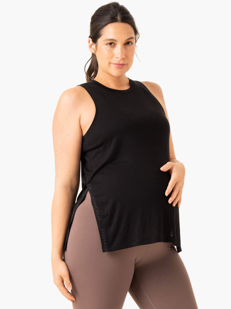 Active Bump Tank - Black - Ryderwear